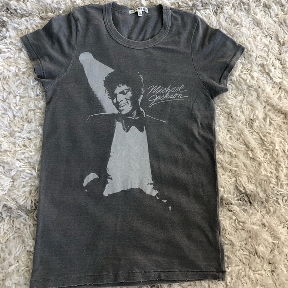 Junk Food Clothing | Tops | Distressed Michael Jackson Tee | Poshmark